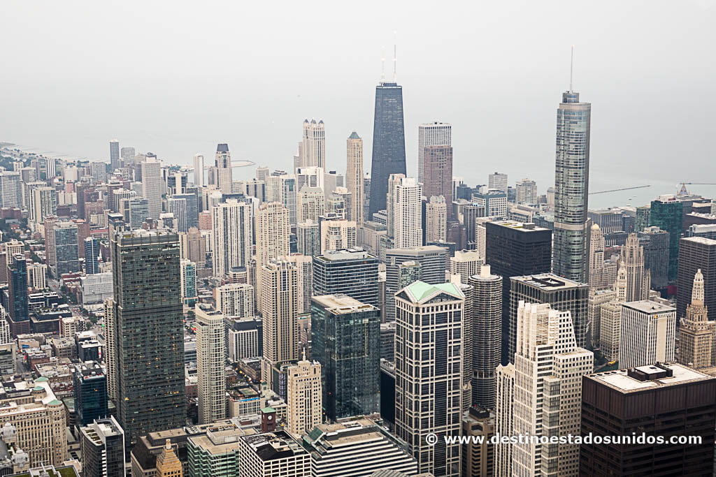 Viendo Chicago desde la Torre Willis - Destino: Estados Unidos